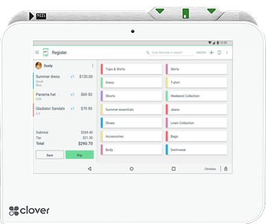 Clover Mini - Fast, Secure, & Reliable (POS) Point of Sale System
